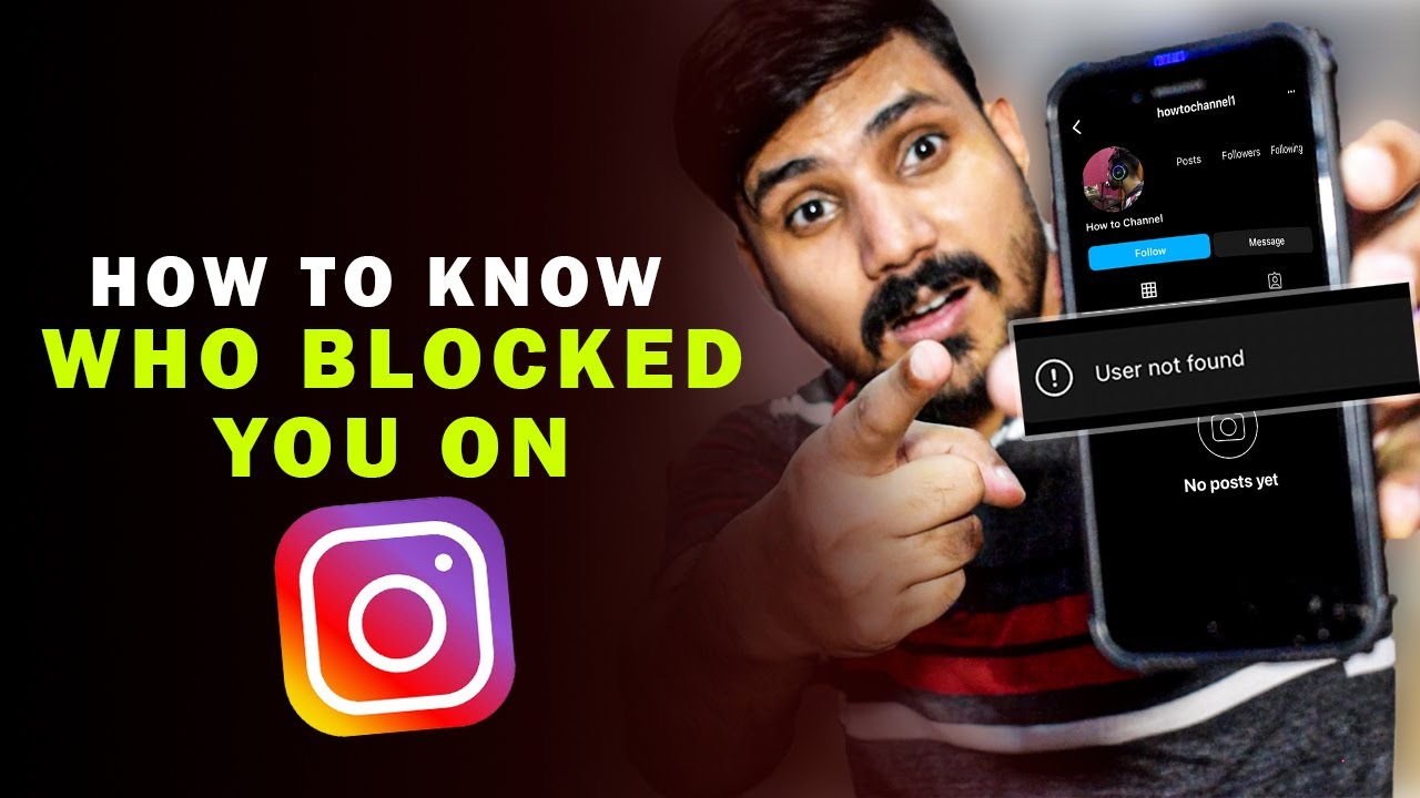How to Know Who Blocked Me on Instagram | Instagram Account Blocked ...