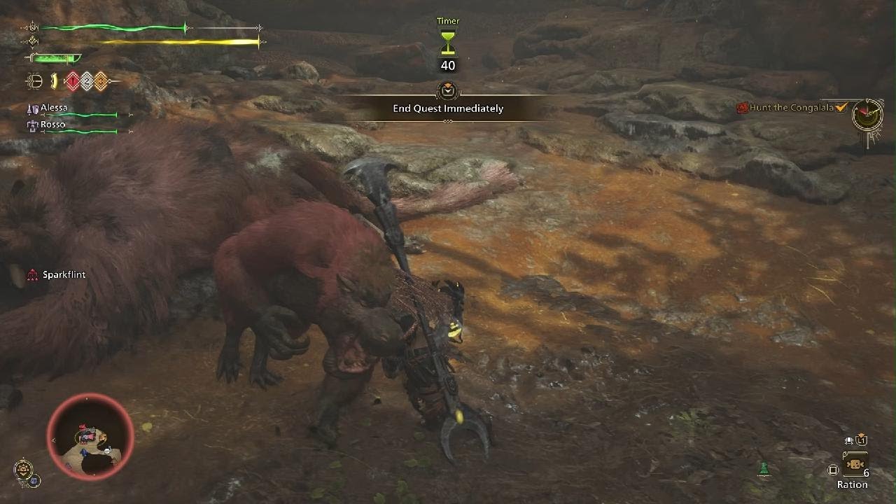 Monster Hunter Wilds annoying monkeys - YouTube