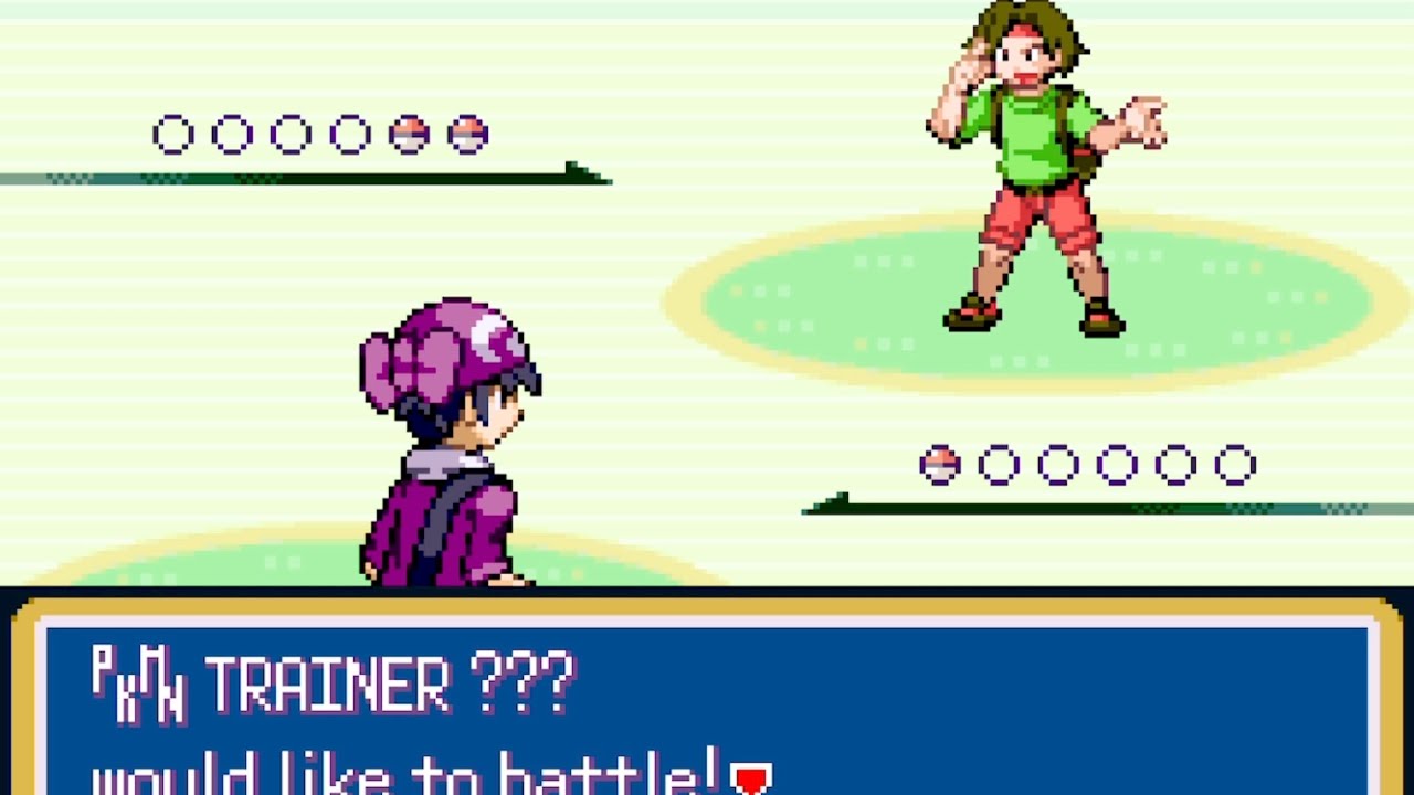 Pokémon Orange GBA - VS. PKMN Trainer Tracey (1st Battle) (Win) - YouTube