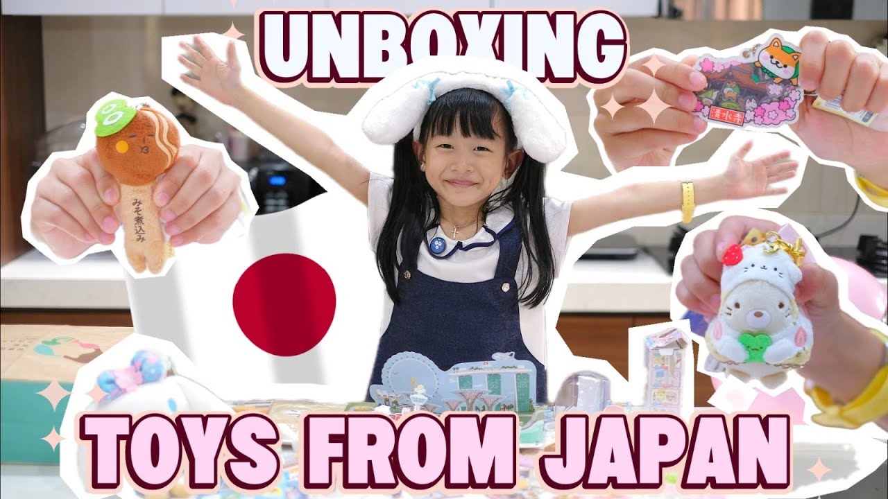 Unboxing Toys from Japan Trip! So Excited - YouTube