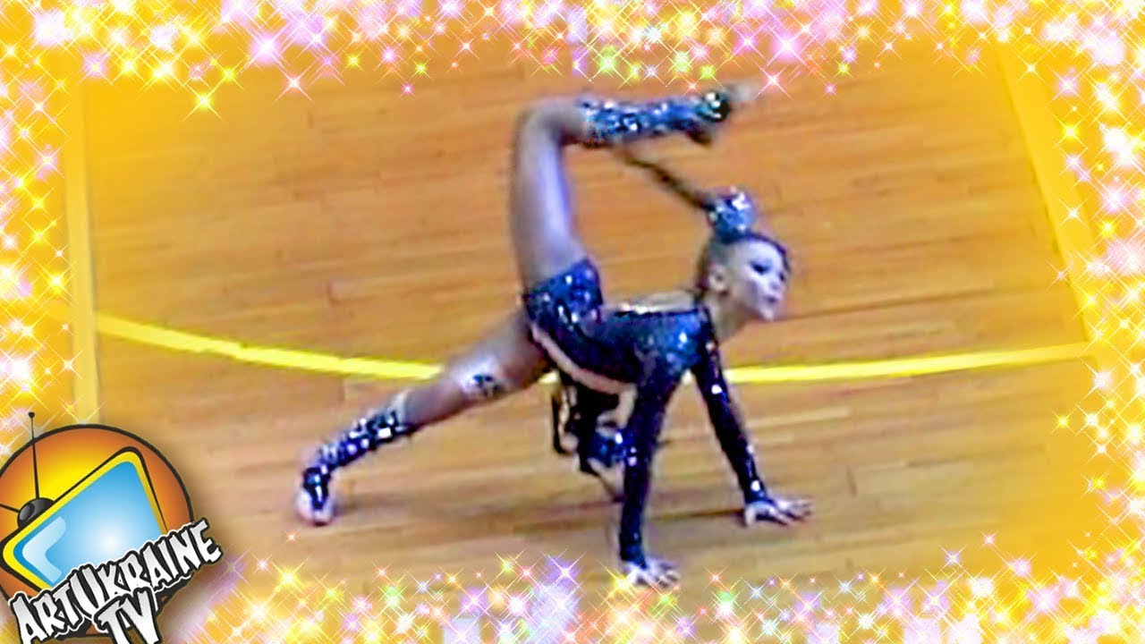Slow Disco Dance Modern ☀ Female Juniors FINAL Solo ☀ Арина ...