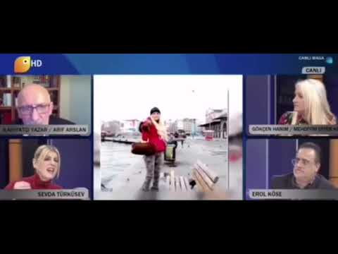 Canlı yayında gergin anlar! \