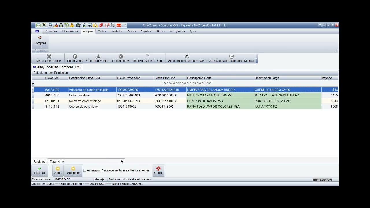 038 Parte 1 Alta y Consulta con archivo XML - YouTube