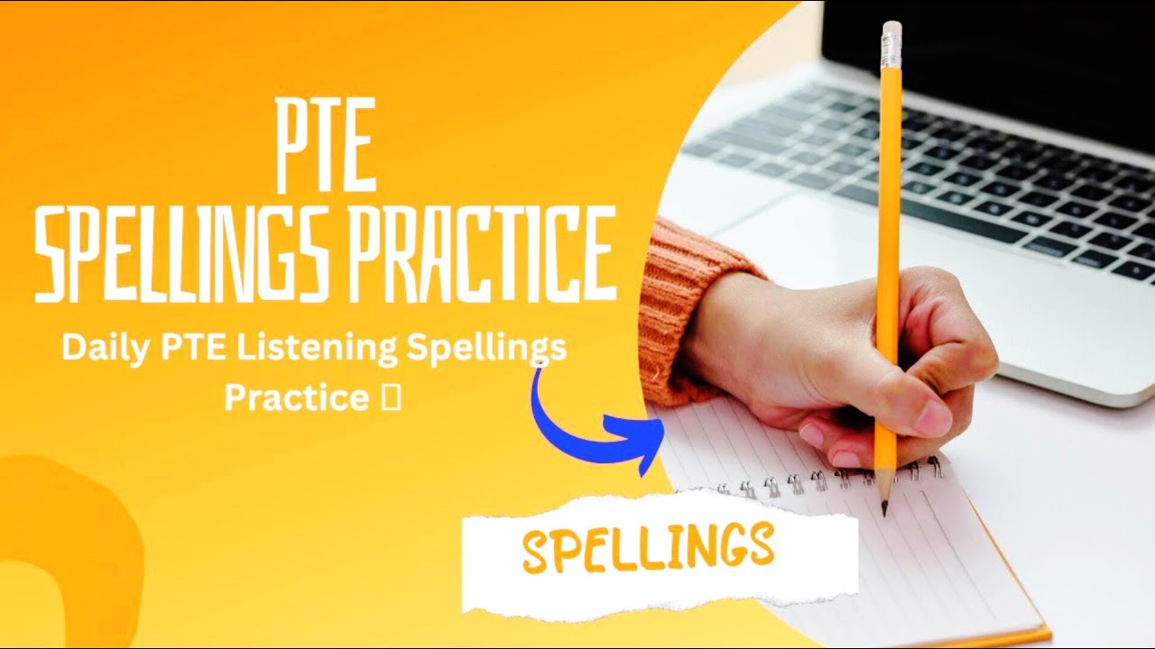PTE Listening Spellings Practice 🎧 || PTE listening spellings - YouTube