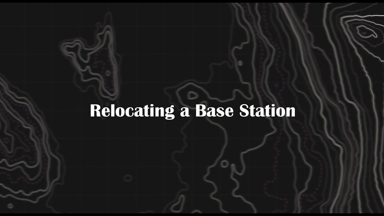 Relocating a Base Station - YouTube