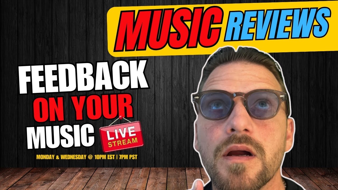 Music Review Show | LIVE Feedback | Submit Your Song | Music Review ...