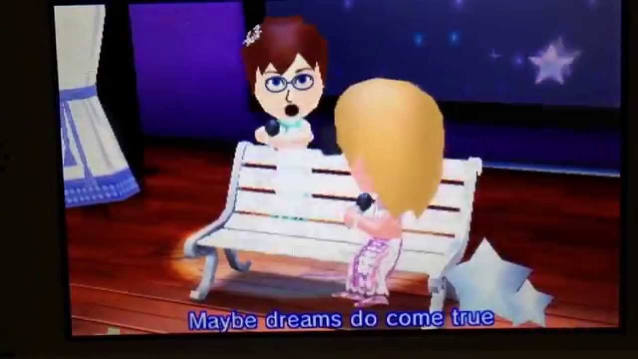 "Maybe, Baby" Feat. My Mii and Lady Gaga Mii in Tomodachi Life on the ...