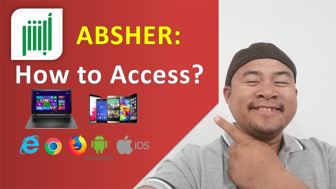 How To Access Absher Account [Tagalog] - YouTube