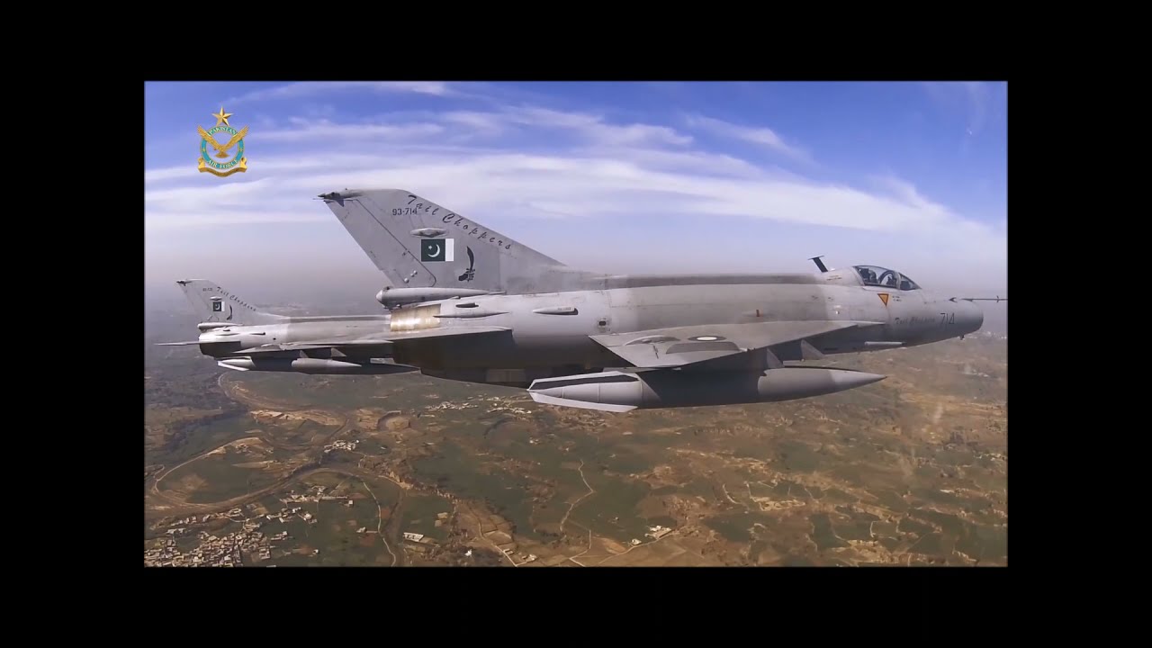 Pakistan Air Force F-7PG footages compilation - YouTube