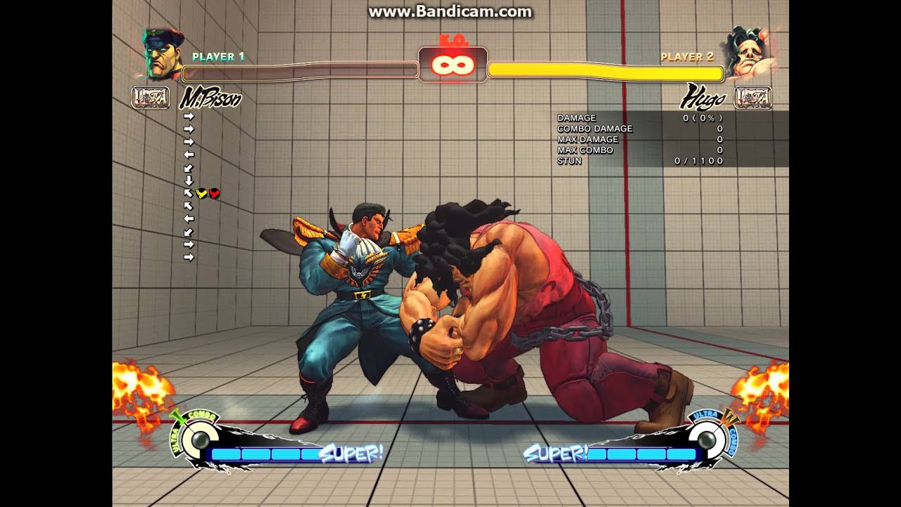 USF4 Hugo tech vs BISON - YouTube