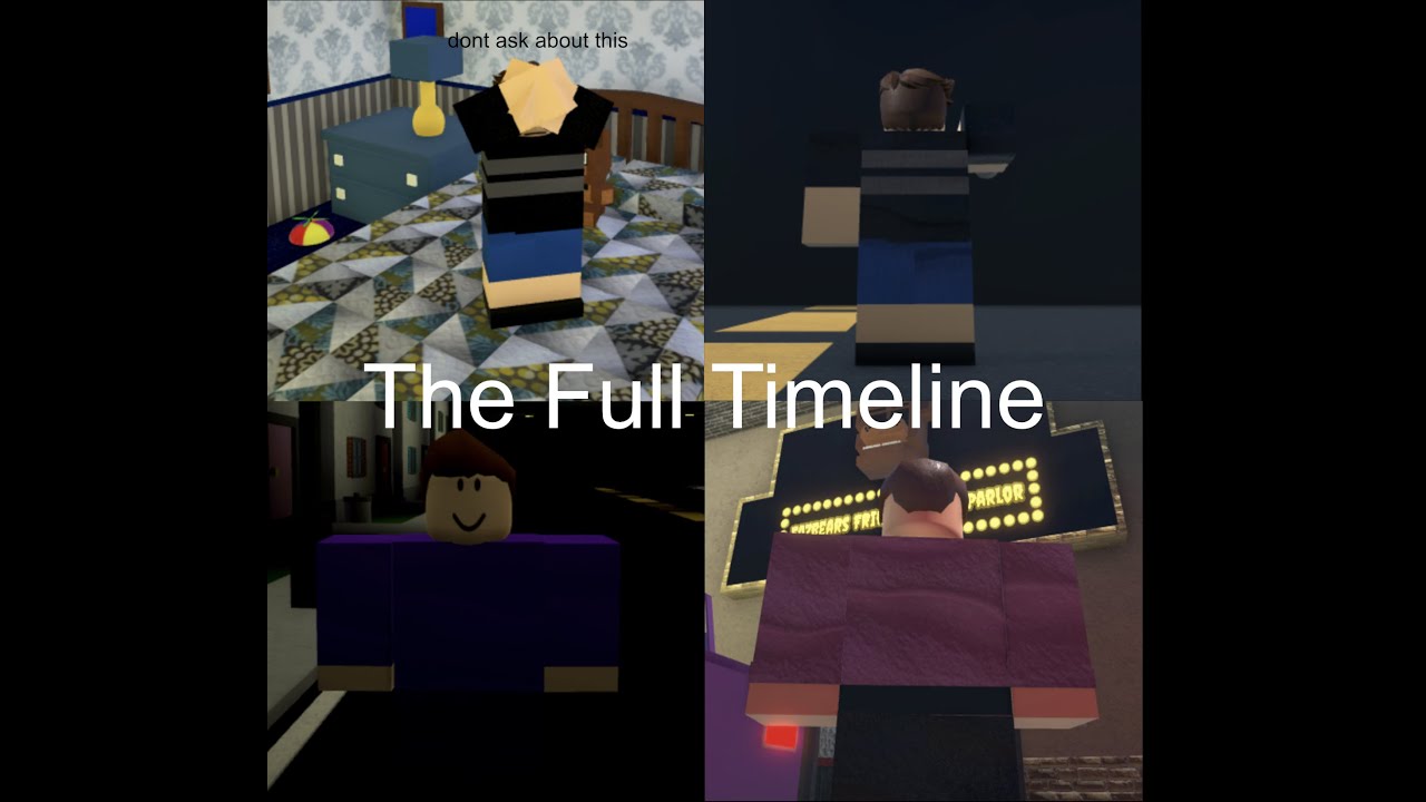 The Entire FNAF Timeline inside of Roblox (Part 1) - YouTube