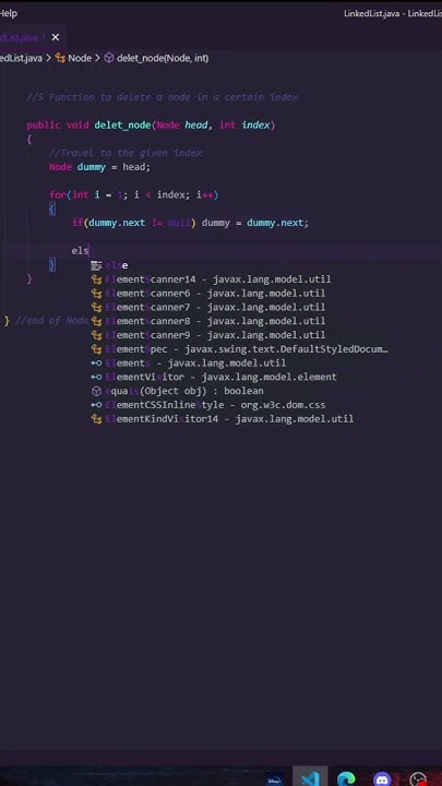 Linkedlist 6deleting A Node Asmr Programming Code Coding Asmrcommunity Dsa Linkedlist