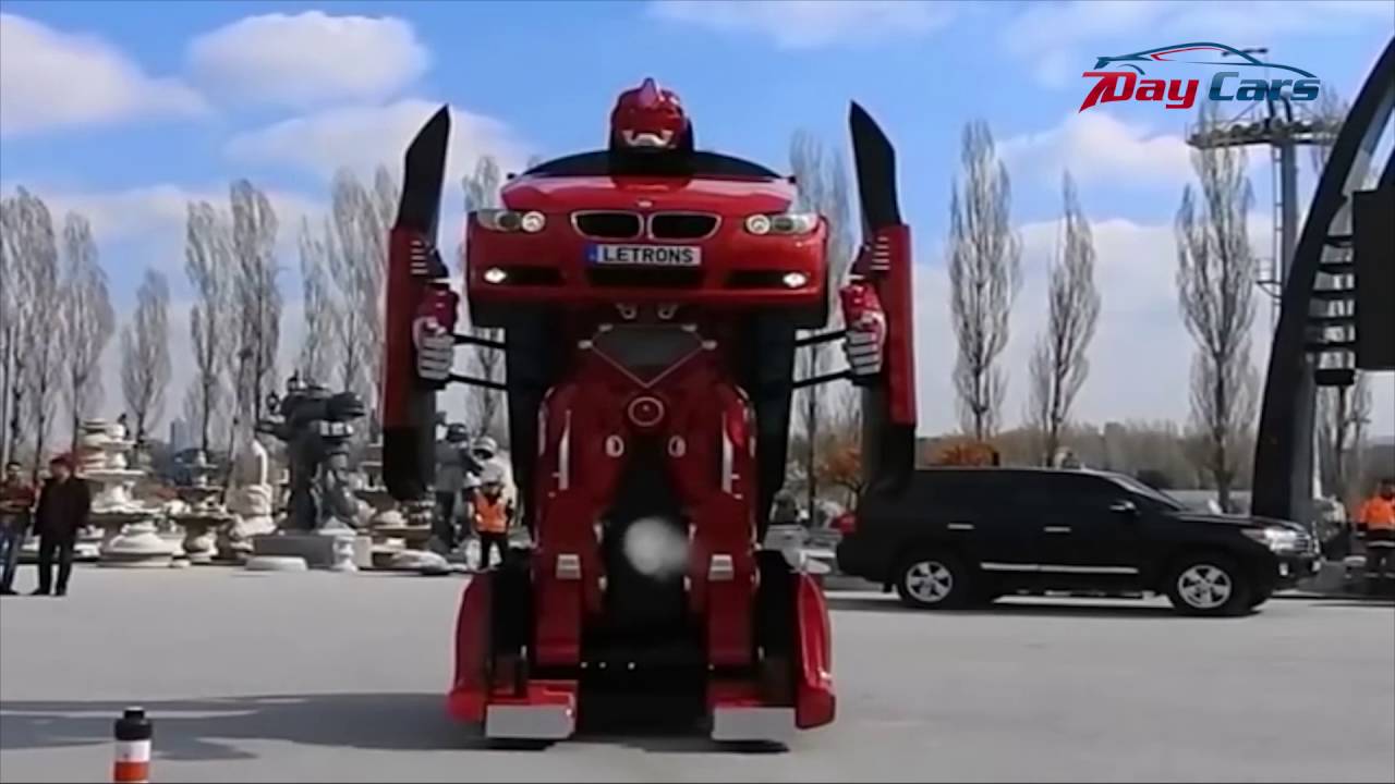 Transformer စက္ရုပ္ျဖစ္သြားတဲ့ BMW 3 Series - YouTube