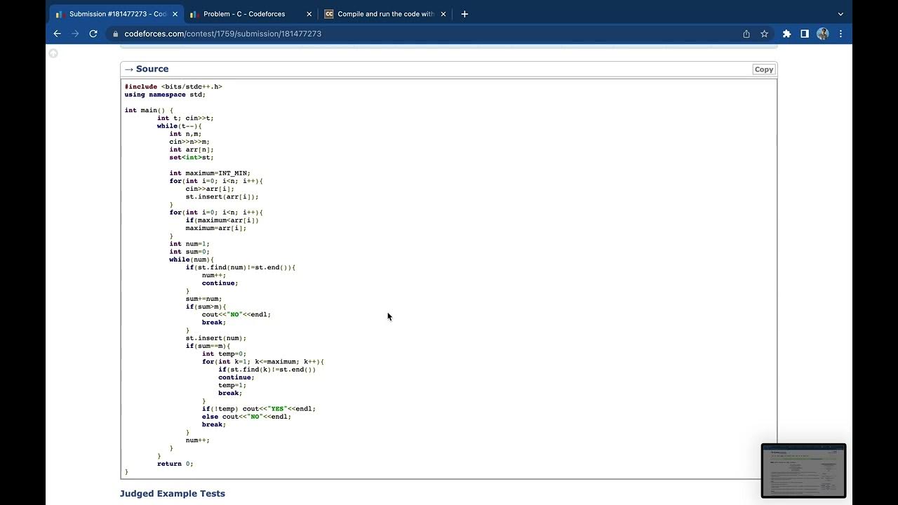 B. Lost Permutation || Codeforces Round #834 (Div. 3) || SOLUTION || CODE - YouTube