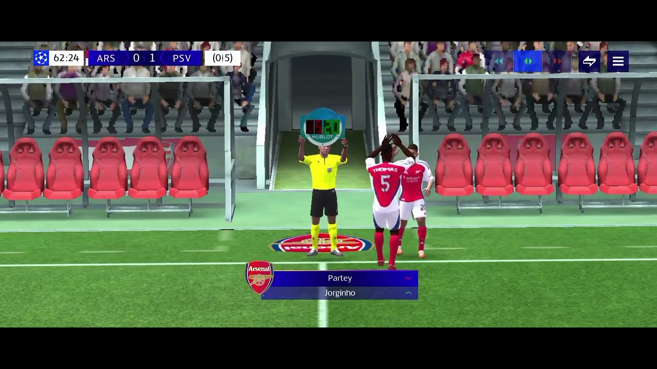 🔥 **PSV EINDHOVEN SHOCKS ARSENAL! 2-0 WIN in UCL R16 (Legendary) | FC ...