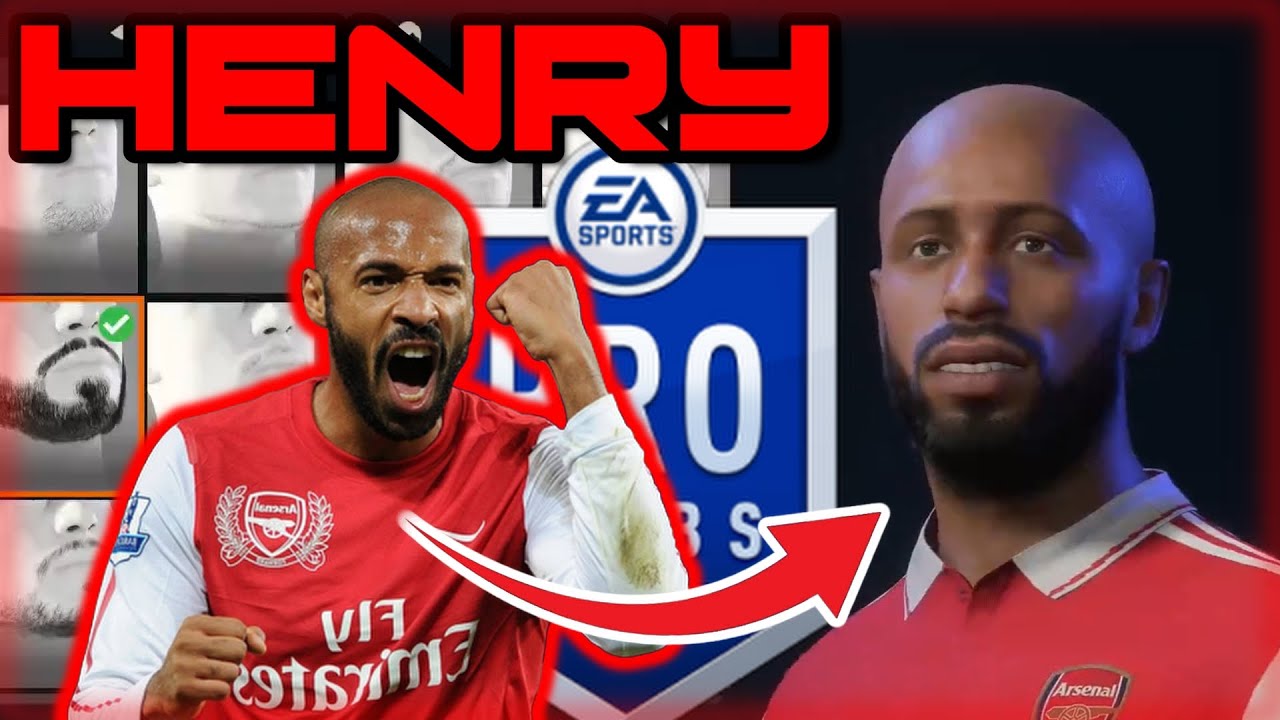 FIFA 23 Thierry Henry Pro Clubs Look alike - YouTube