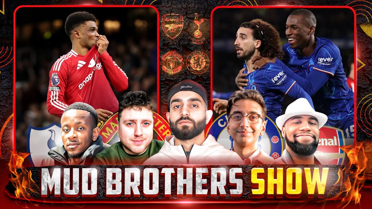 AMADNESS!!!!, SPURS GOT 5 ON IT, CHELSEA TITLE CHARGE?, ARSENAL DRAW ...