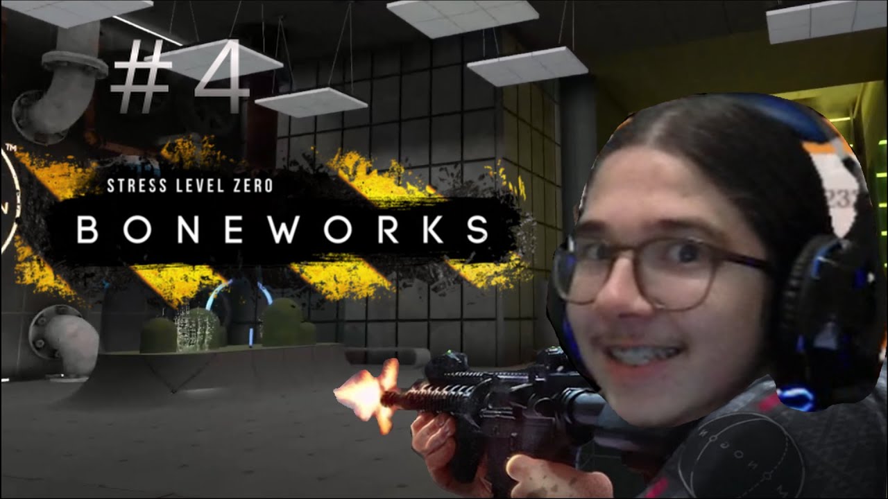 Stresslevel steigt an! Time Tower deaktiviern! Und ins Nichts sprigne [Boneworks VR Ep4] - YouTube