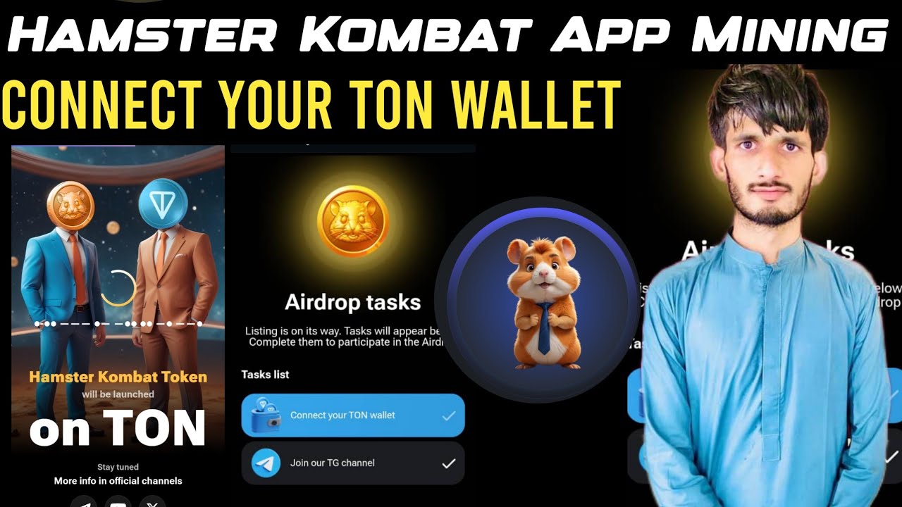 Hamster Kombat App Mining Telegram Update connect wallet Ton Listing is ...