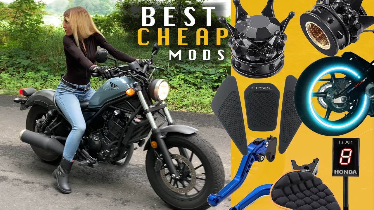 11 Cheap Honda Rebel Accessories From Amazon Under 50