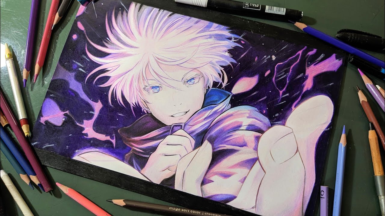 SATORU GOJO - VAZIO ROXO🤞 | Jujutsu Kaisen - YouTube