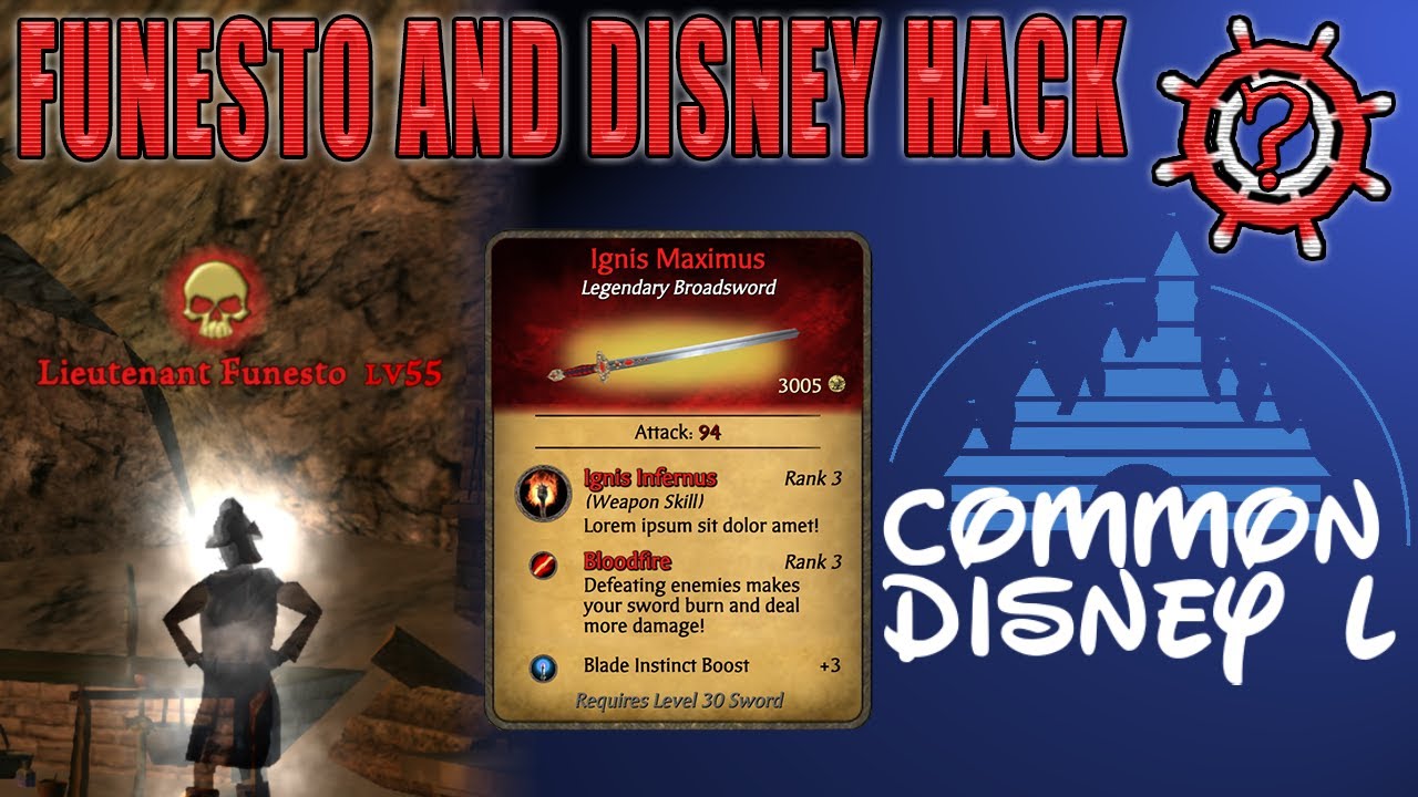 TLOPO News - Funesto and Disney Hack - YouTube