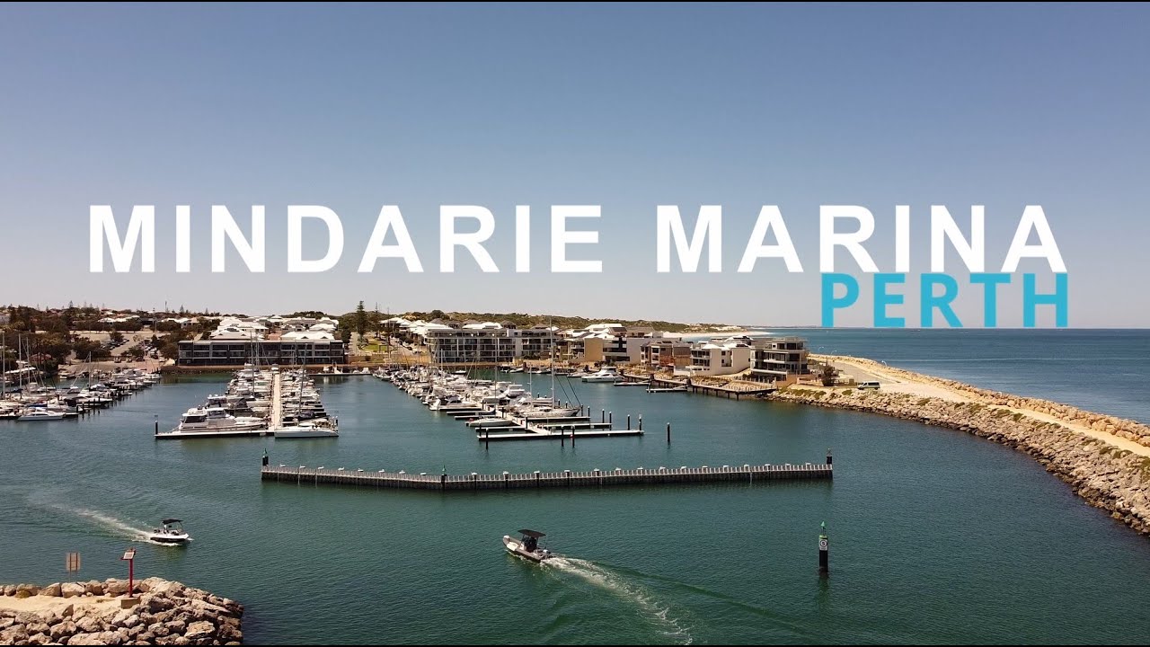 Mindarie Marina Flyover | Scenic Drone And Walking Tour - YouTube