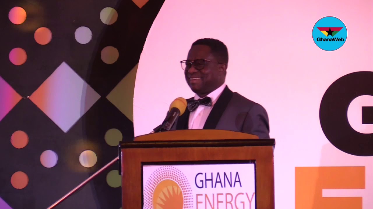 Peter Amewu displays his dancing moves at the 3rd Ghana Energy Awards ...