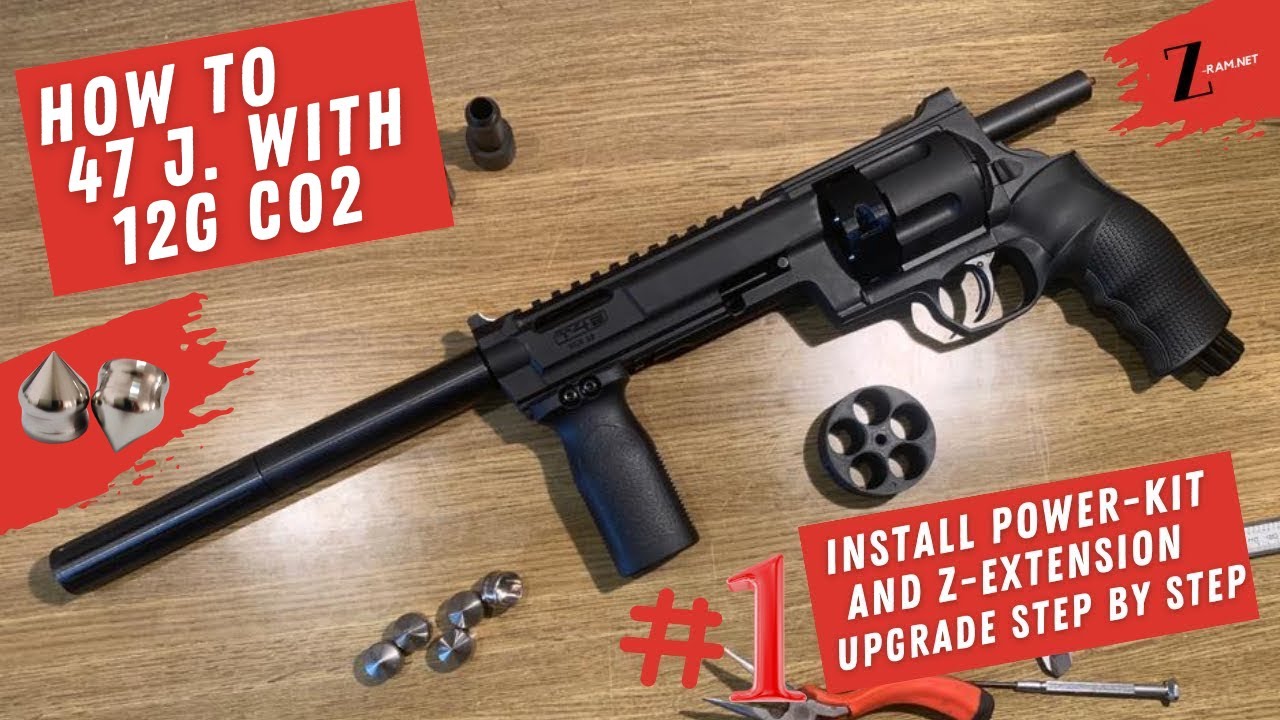 🚀 Bring your HDR68 to 47 Joules with 12g co2 (Part 1) Install Power-Kit ...