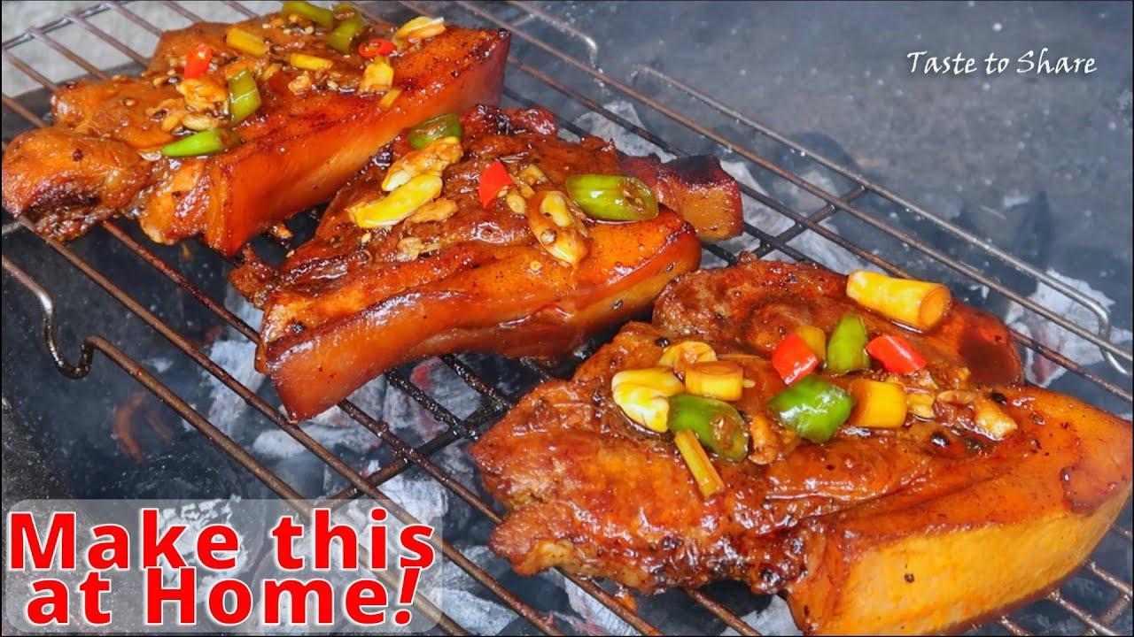 Best Pork Inasal Method & Cooking Tips 💯👌 How to Make Pork Inihaw ...