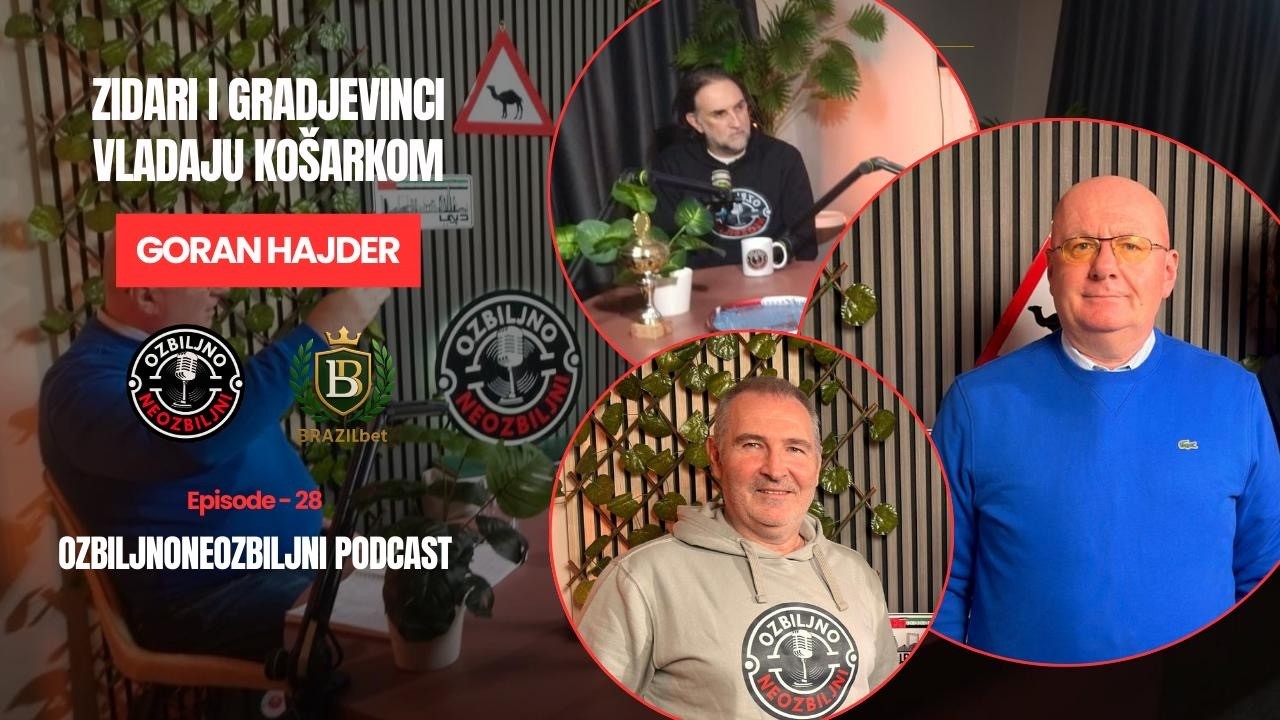 GORAN HAJDER -ZIDARI I GRAÐEVINCI VLADAJU SRPSKOM KOŠARKOM - Ozbiljno ...