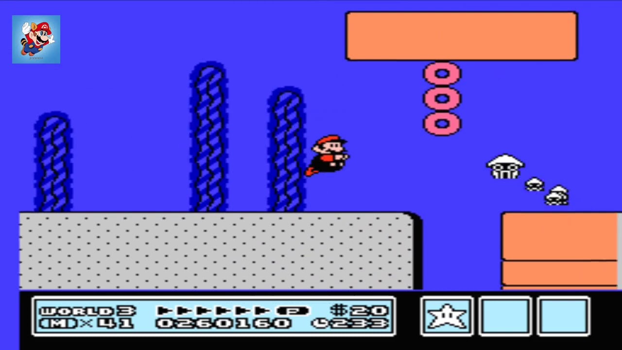 SUPER MARIO 3 - WORLD 3 STAGE 1 - YouTube
