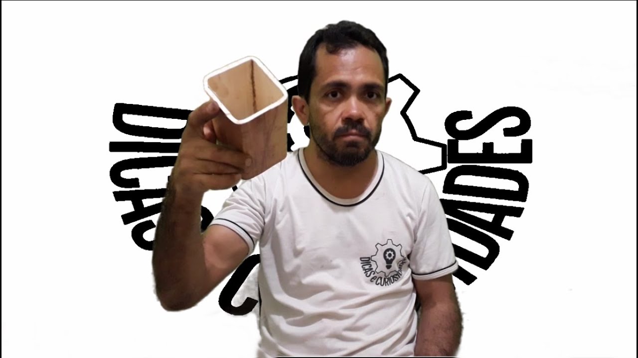 Como Deixar Cano de PVC Quadrado - YouTube