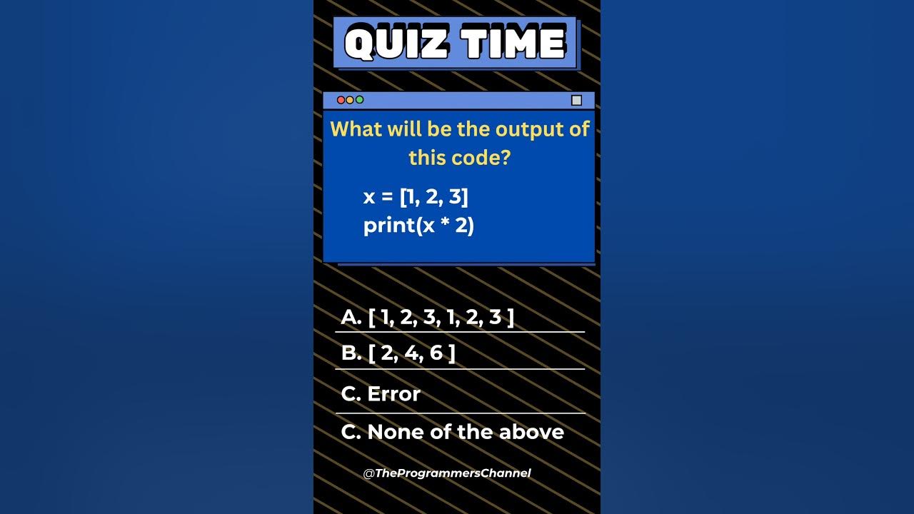 Did you get it right? #LearnPython #CodingChallenge #Programming # ... Did you get it right? #LearnPython #CodingChallenge #Programming # ...