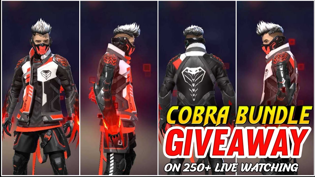 COBRA BUNDLE GIVEAWAY LIVE | ONE SPIN TRICK | COBRA BUNDLE - YouTube
