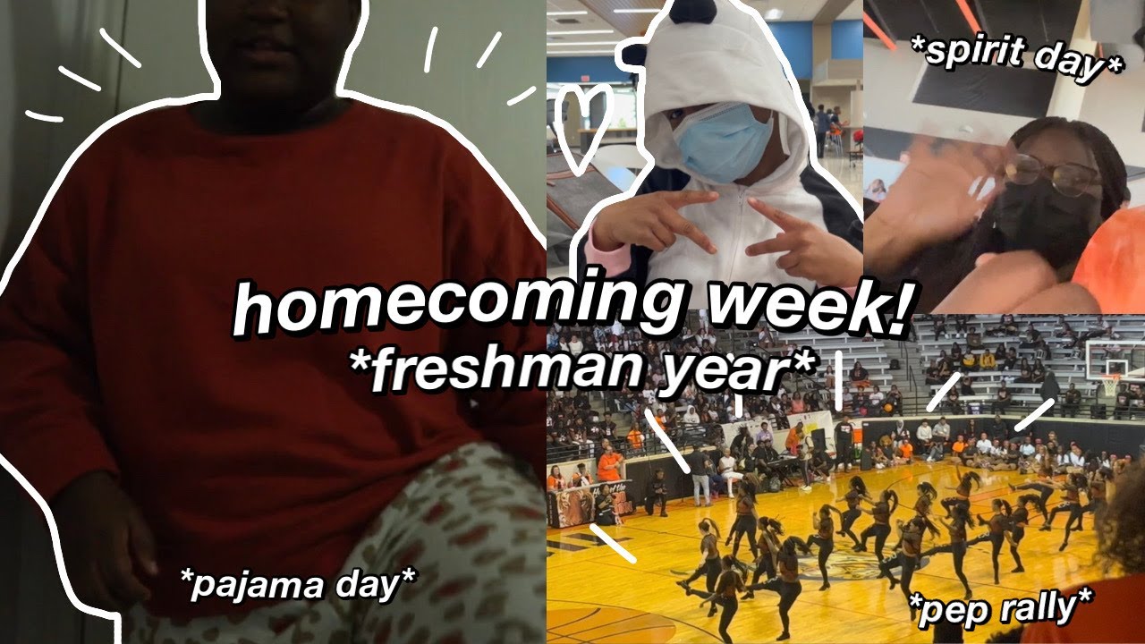 homecoming spirit week vlog! *freshman* - YouTube