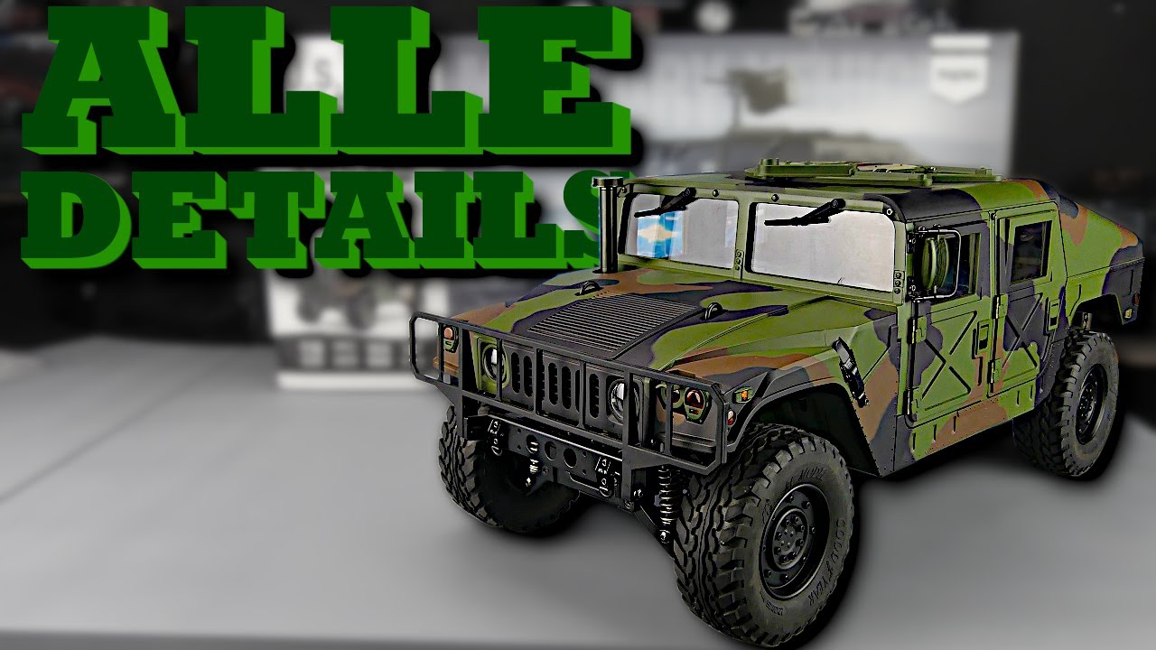 HG P408 Humvee - Extrem ausführliches Unboxing - YouTube