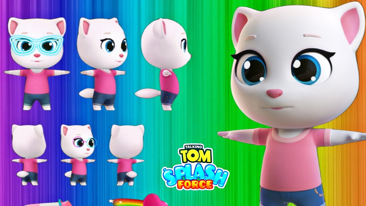 TALKING TOM SPLASH FORCE - LILU Gameplay (Android, iOS) Mobile - YouTube