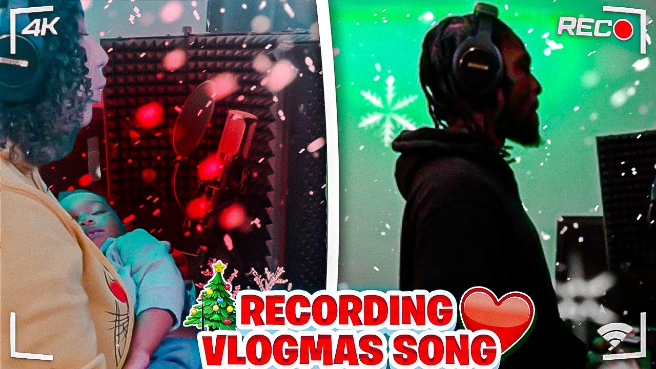 OUR VLOGMAS INTRO STUDIO SESSION | VLOGMAS DAY 1 - YouTube