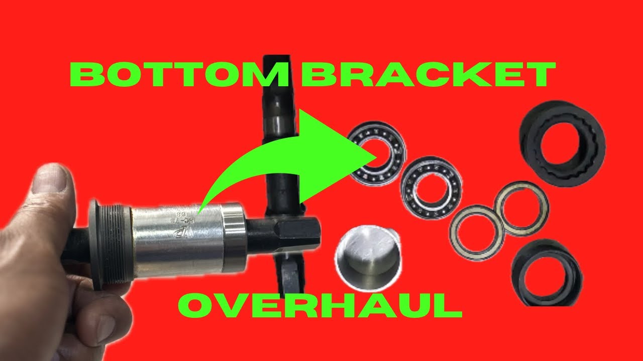 Cartridge bottom bracket overhaul tutorial | bike maintenance - YouTube