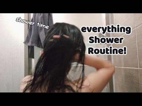 VLOG 샤워 My Shower Routine - YouTube