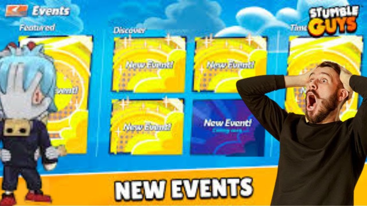 ALL THE EVENTS IN STUMBLE GUYS! 🤩🤩 - YouTube