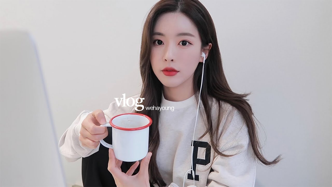 Vlog 일상 브이로그 프리랜서 텅장 언박싱기본티원피스가방 Etc♡ 스카프 스타일링 데일리룩 필테4회차 야구직관 먹방 브이로그