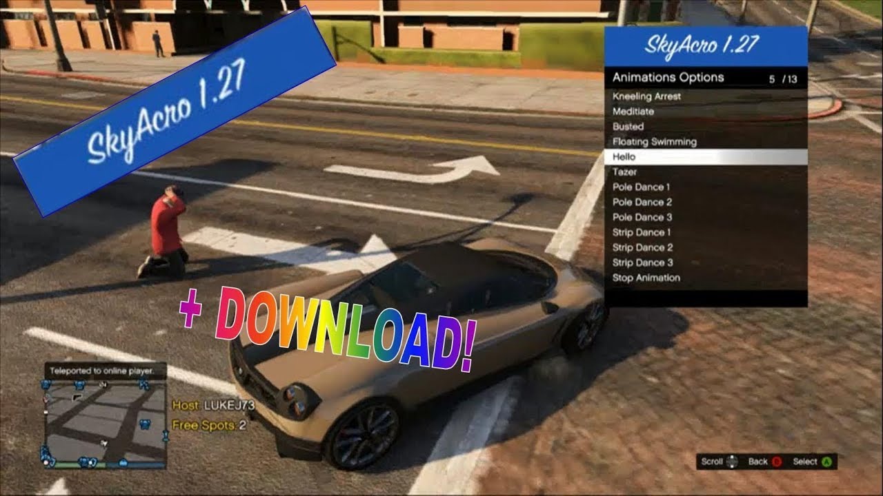 SkyAcro 5.6 Mod Menu Showcase + Free Download JTAG/RGH - YouTube