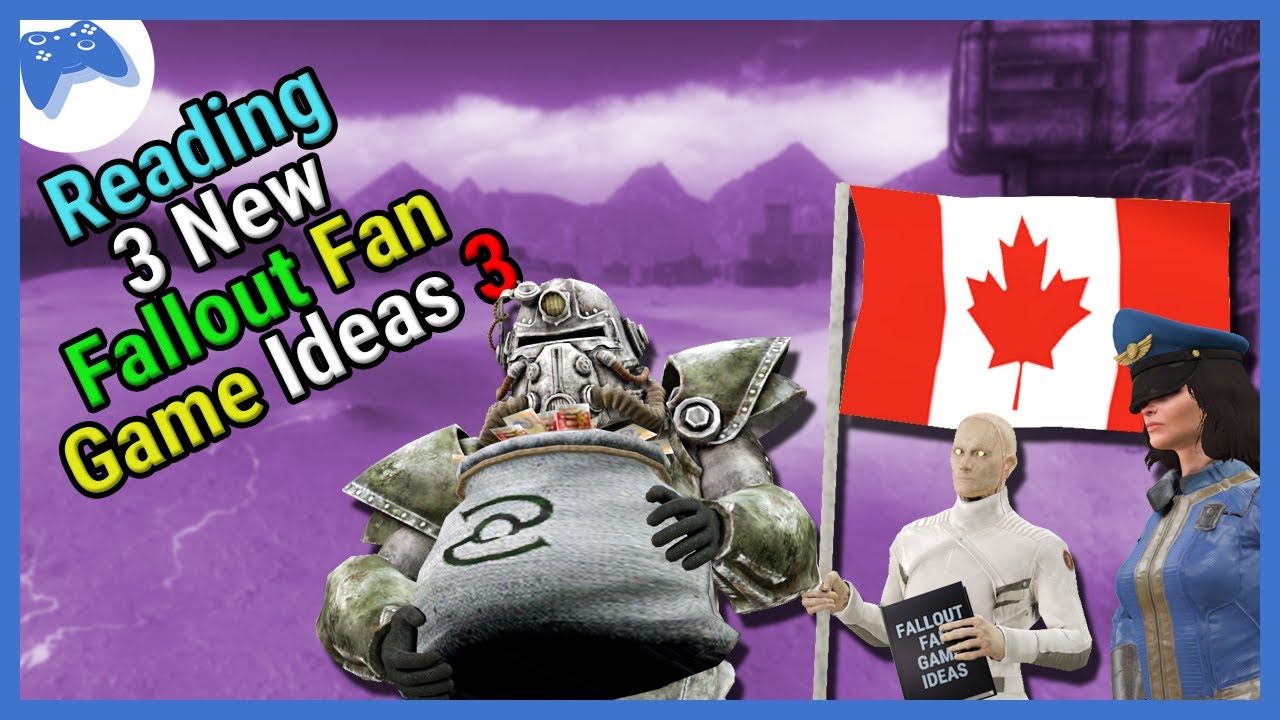 Fallout Talk - Reading 3 New Fan Game Ideas 3 - YouTube