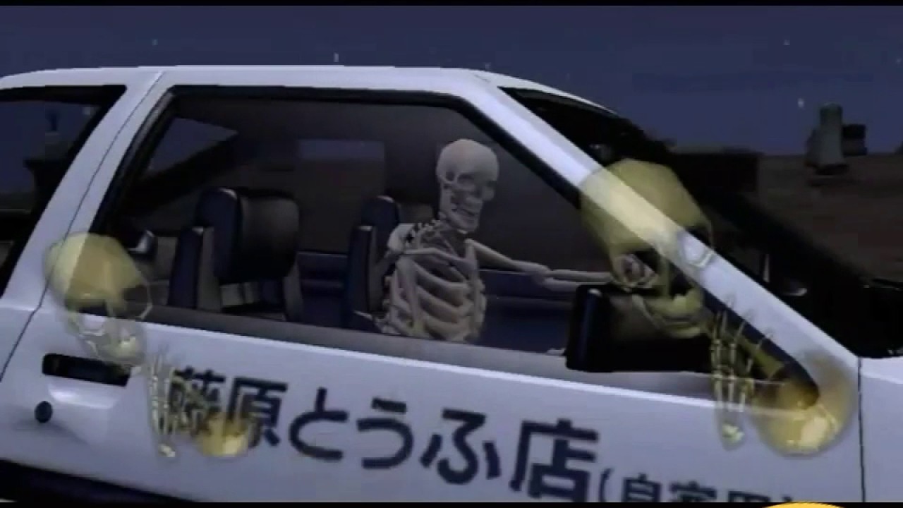Initial D funny moments retard clips - YouTube