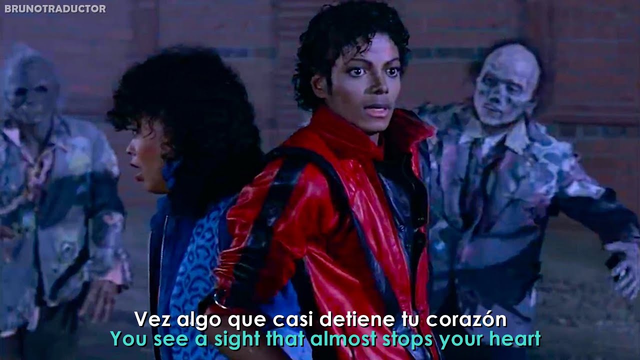 Michael Jackson Thriller Lyrics Español Video Oficial Youtube