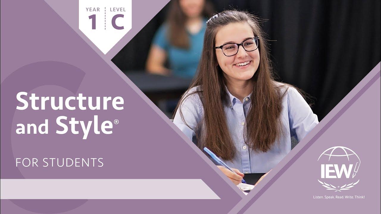Learn More about the Structure and Style for Students: Year 1 Level C ...