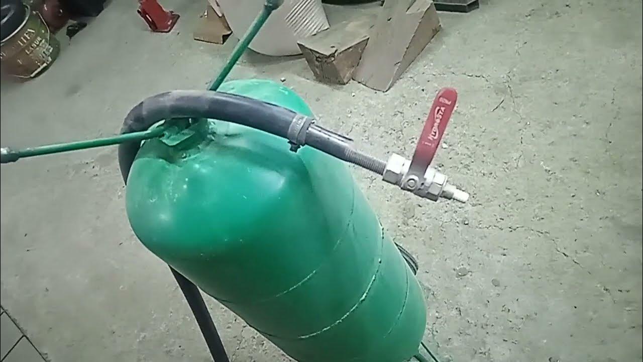 Пескоструйный аппарат - YouTube