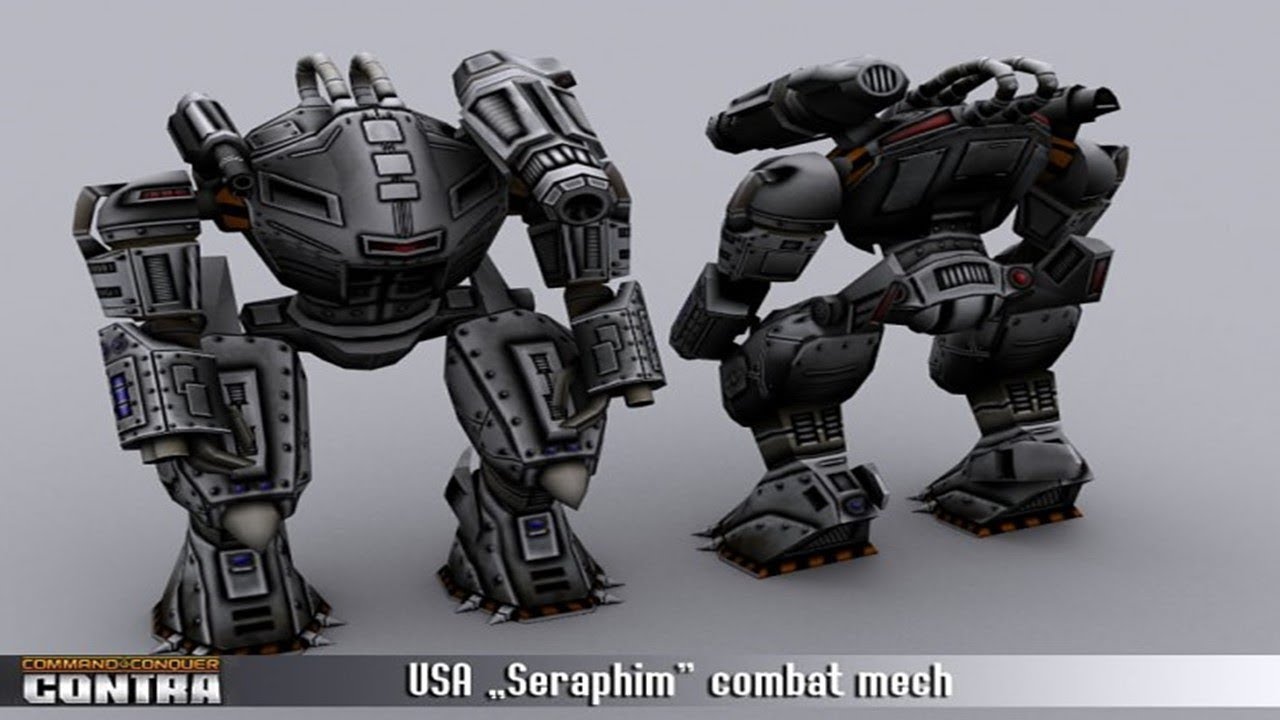 Contra Mod / USA Robot General/ Terminator Time - YouTube